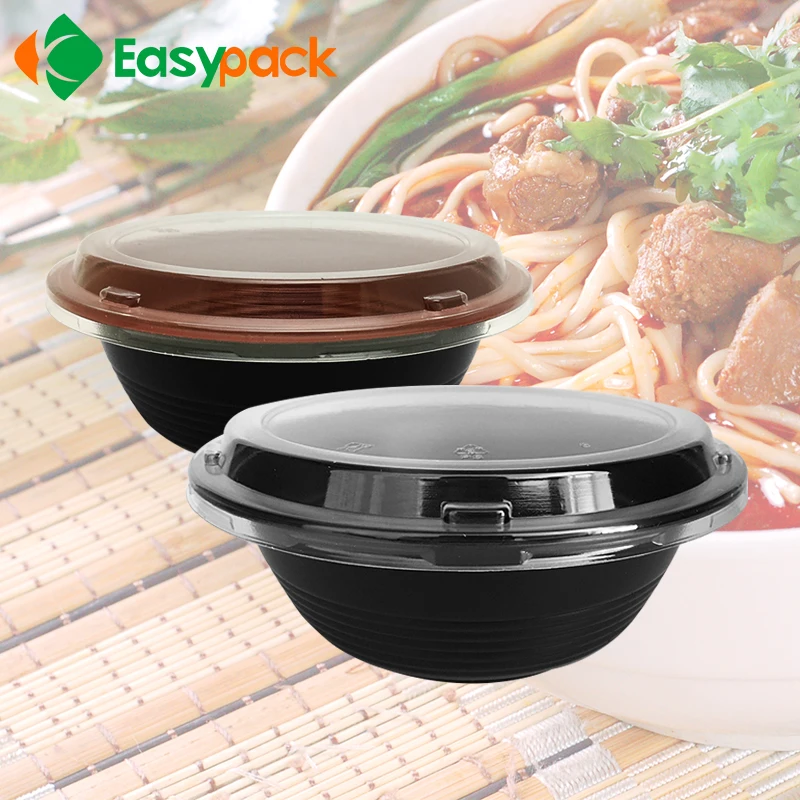 Take Away Disposable Plastic Deli Rice Bowl Microwave Soup Bowl - Buy ...