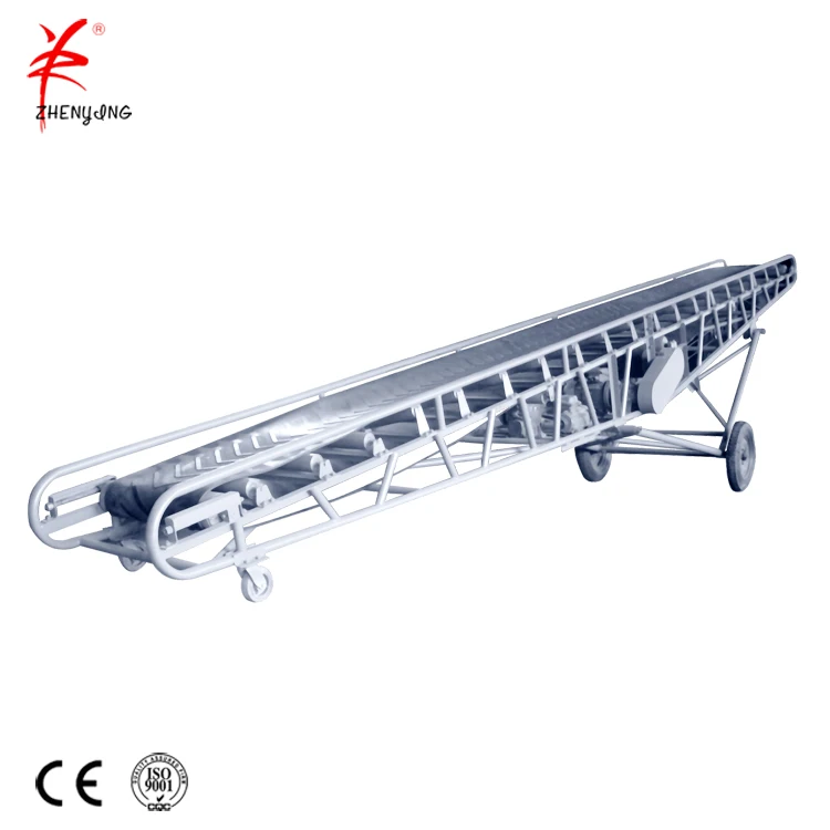 Portable Unloading Bulk Material Belt Conveyor For Truck - Buy Bulk ...