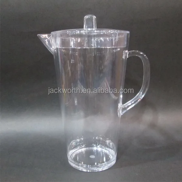 Clear Acrylic Water Ice Tea Pitcher - Buy Clear Acrylic Beverage ...