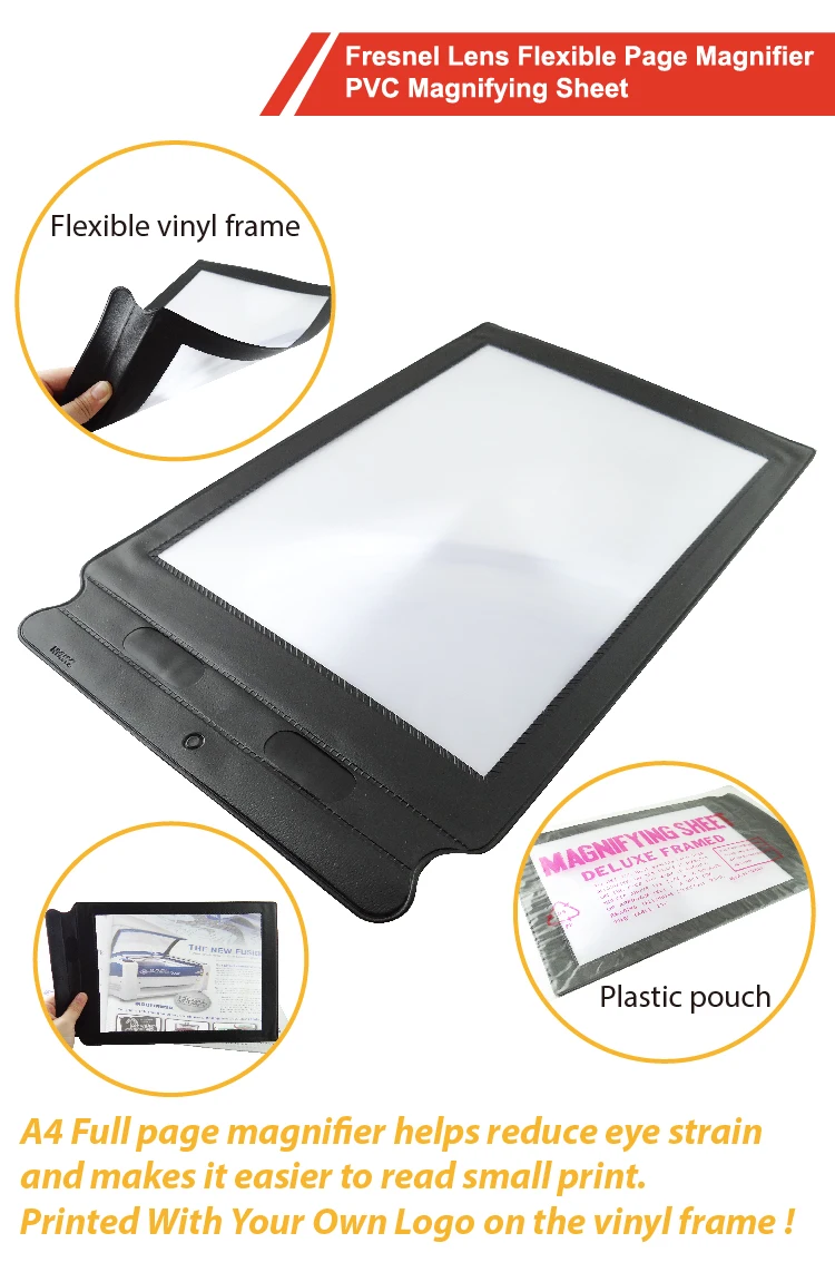 PVC Magnifying Sheet Handheld Reading Magnifier| Alibaba.com