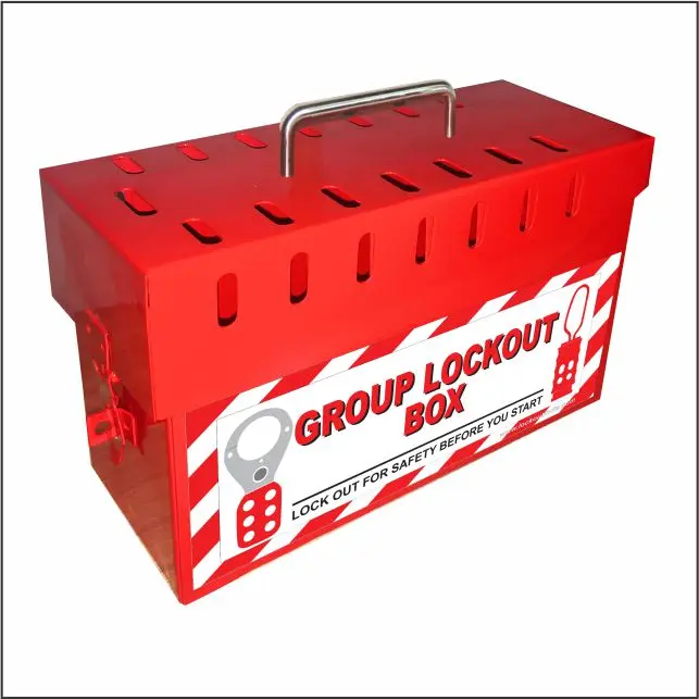 Group Lockout Box For Isolation Safety - Buy Group Lockout Box,Lockout ...