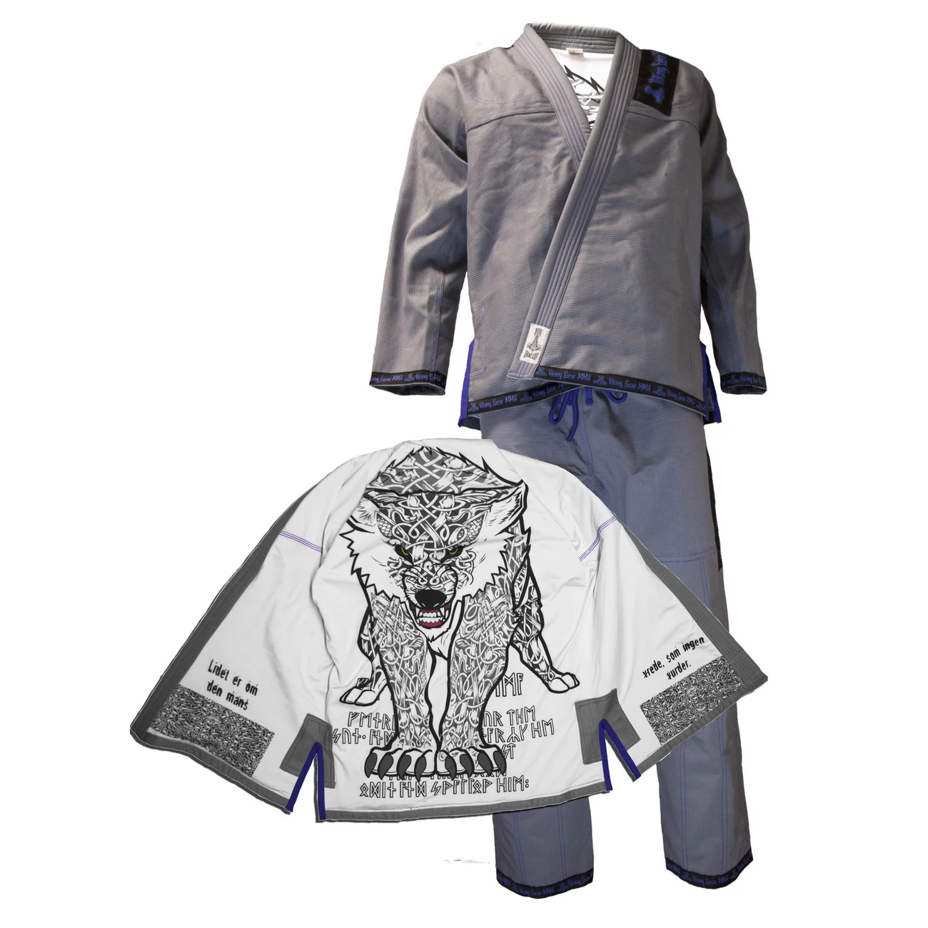 Custom Bjj Gi with Sublimation Inside Lining Custom Decorated Jiu Jitsu ...