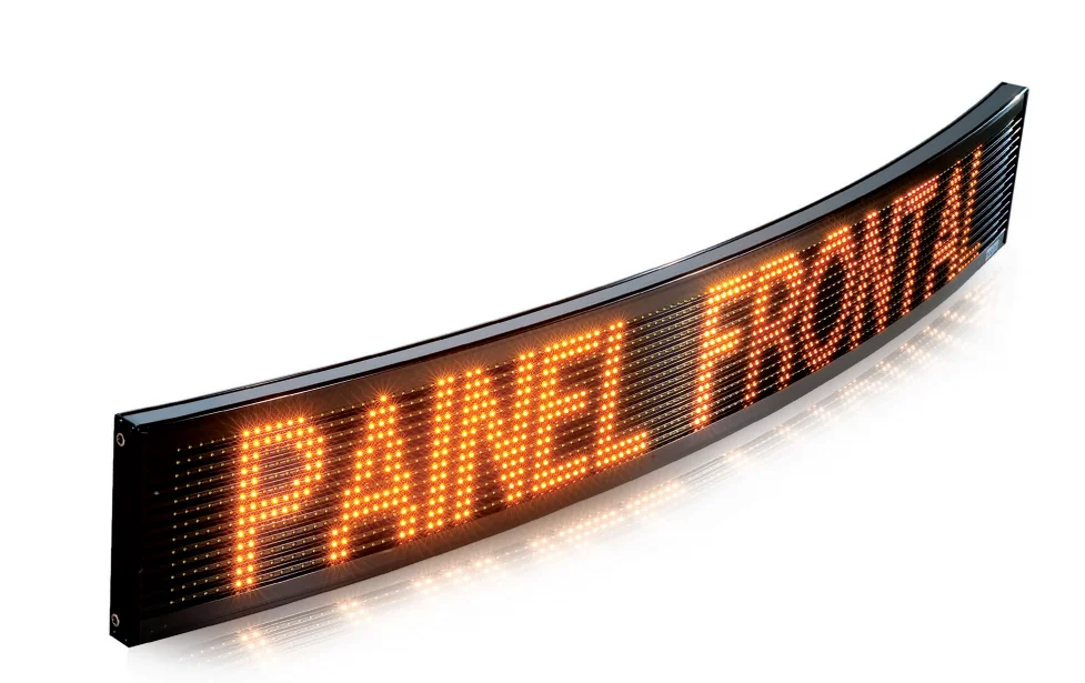 Customizable Flexible Smd Scrolling Message Electronic Signs Curved ...