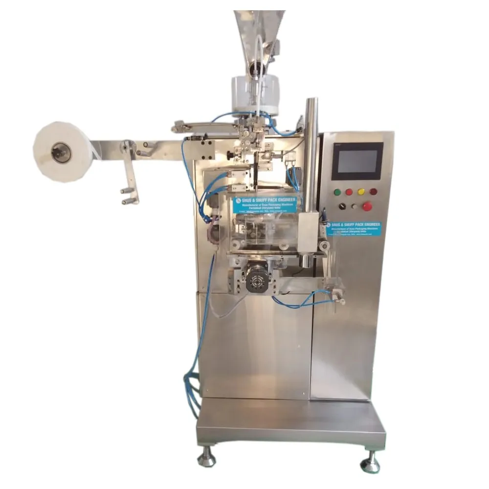 Full Automatic Snuff Packaging Machine Chewing Tobacco Nicotine Snus ...