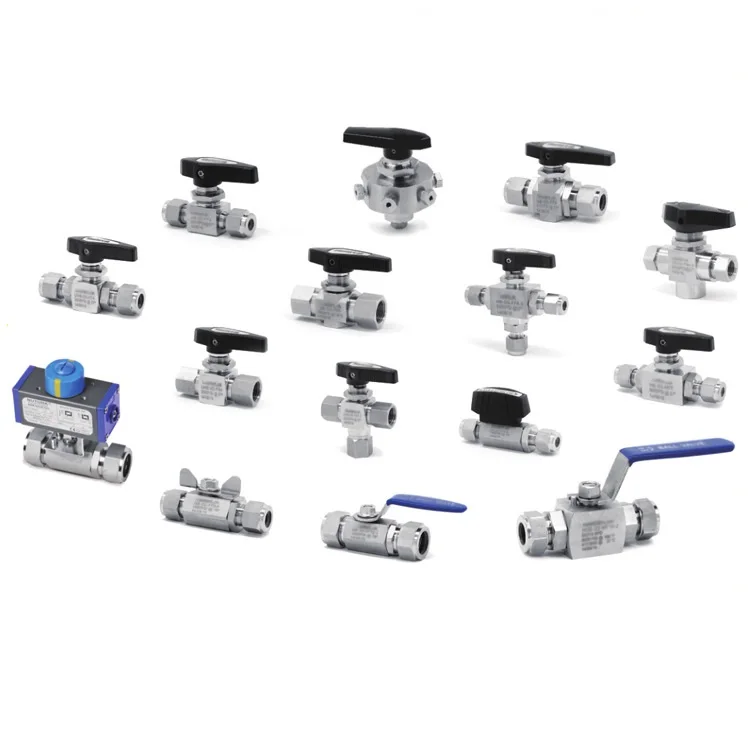 YFP-2B Stainless Steel Flow Control Pneumatic 3-Way Check Ball Valve