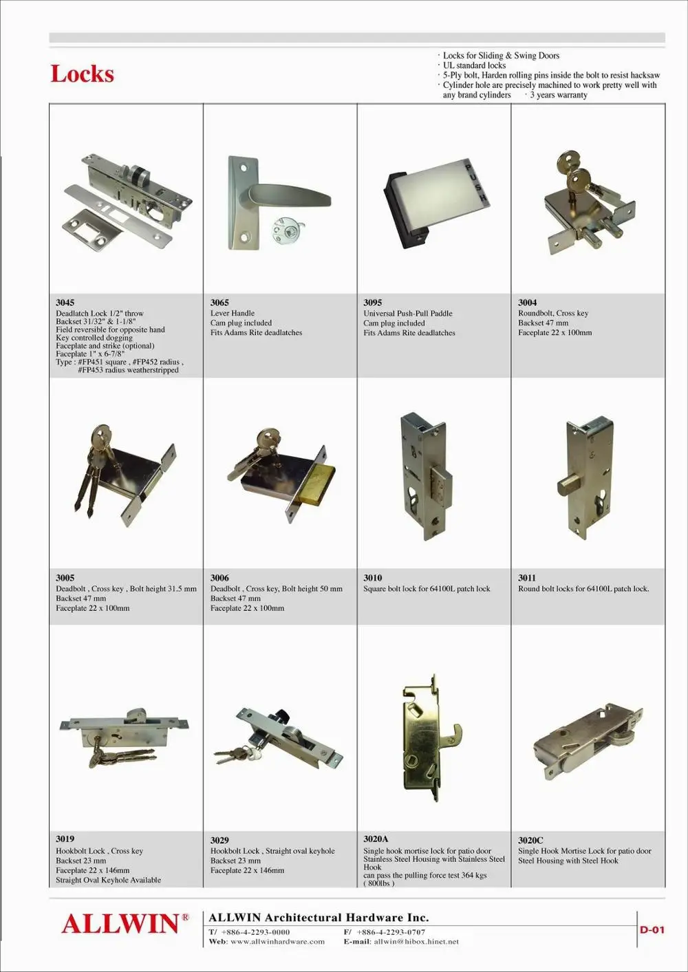 Straight Oval Keyhole Mortise Deadlock Hook Bolt Door Lock With Brass ...