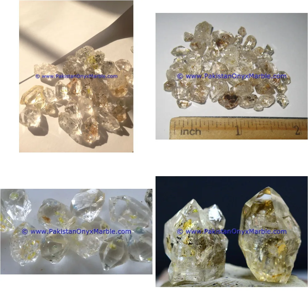 Herkimer Diamond Quartz Crystals from Pakistan - Pure Gemstones
