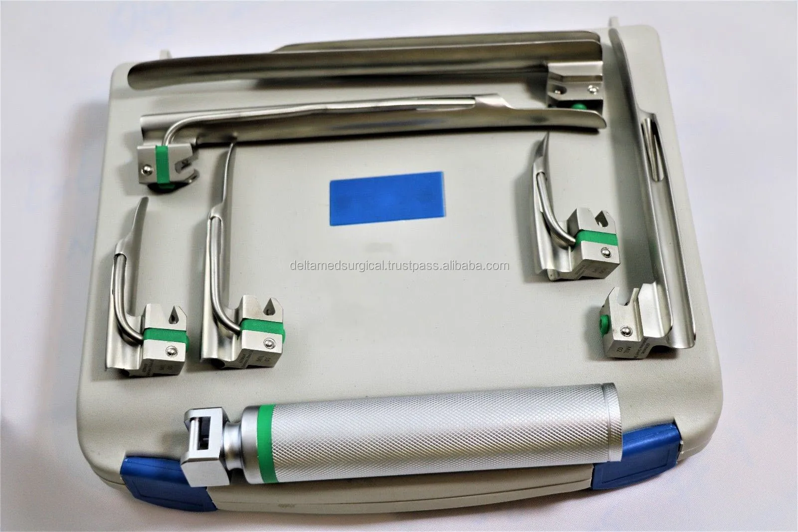 Surgical Instruments And Laryngoscope And Fiber Optic Laryngoscope Set ...