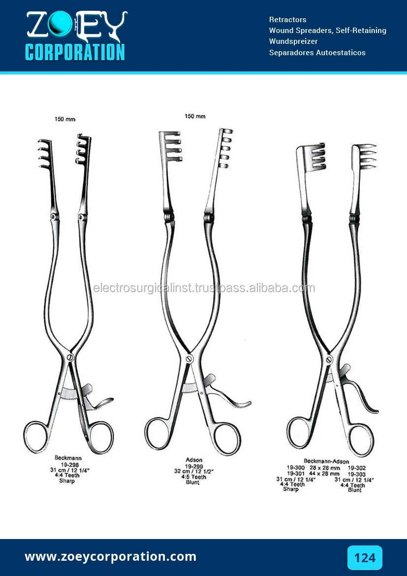 Wound Spreader Self-retaining Retractors,Surgical Instruments - Buy ...