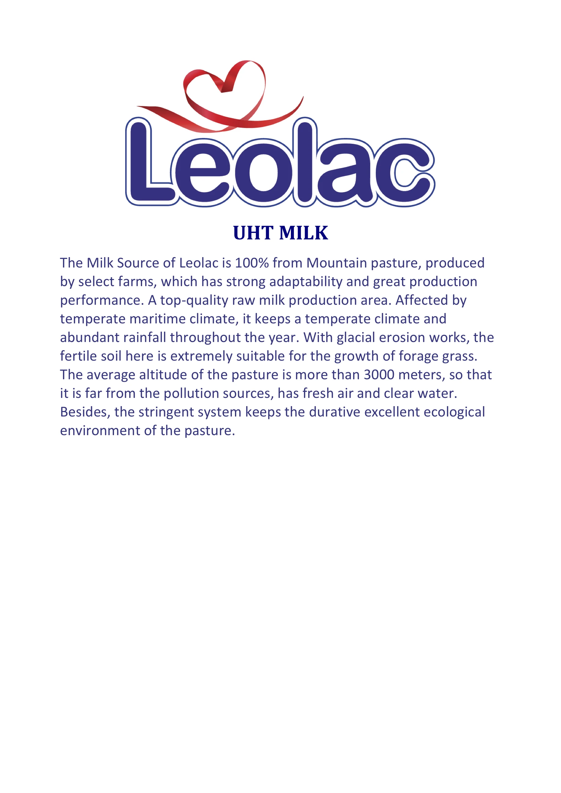Leolac Uht Whole Milk 3,5% Lactose Free - 1l With Screw Opener - Buy ...