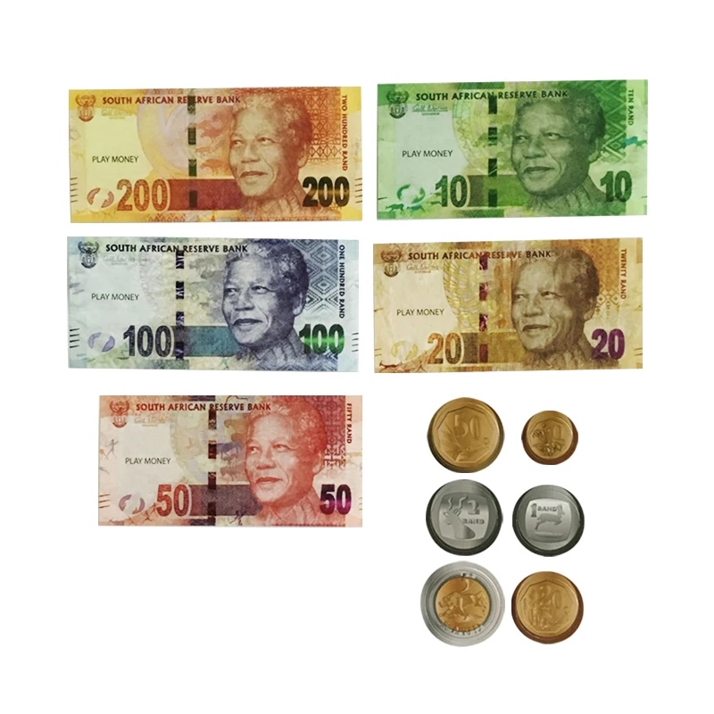 Teaching Set South African Rand Paper Play Money - Buy Play Money,Paper ...