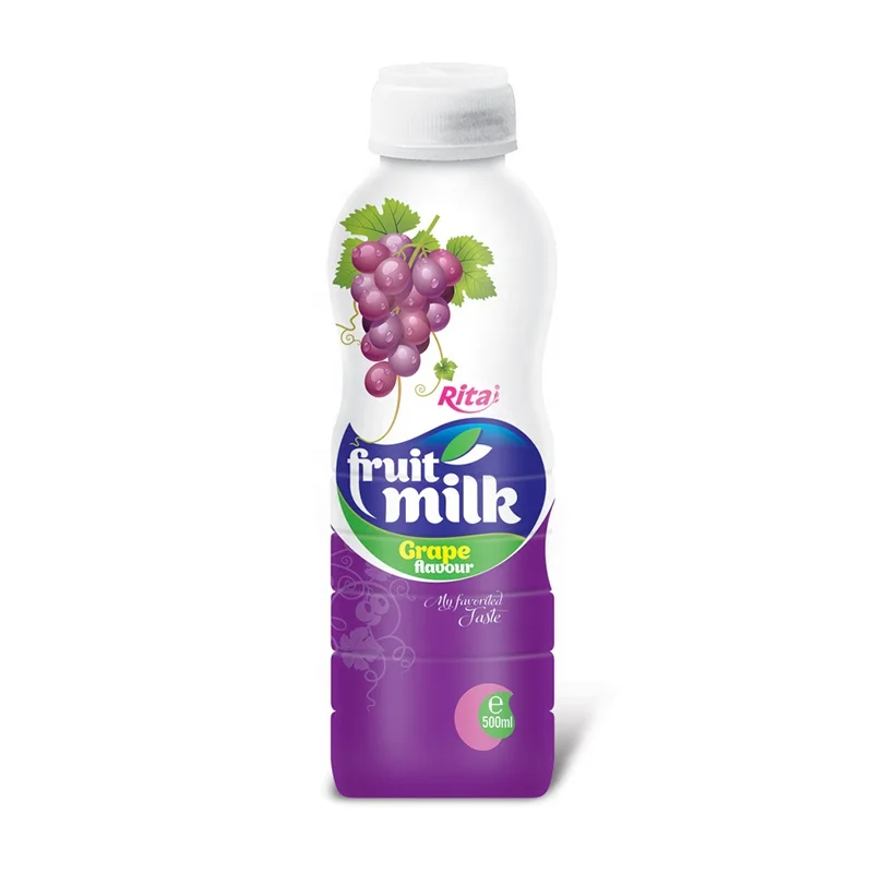 500ml Grape Flavour Fruit Milk - Buy Grape Milk,Fruit Milk,Milk Drink ...