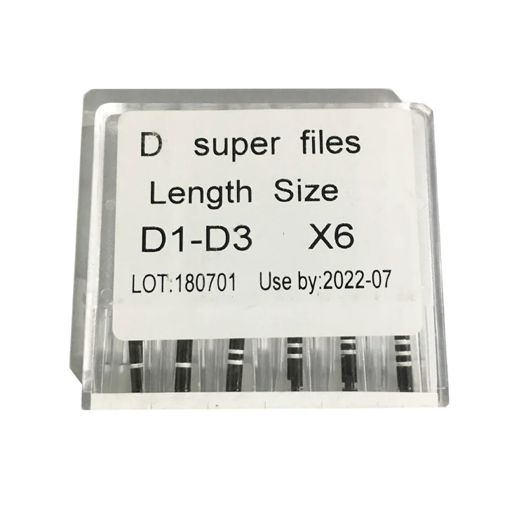 Hot Sales Dental Retreatment Files D1 D2 D3 16 / 18 / 22mm Dental Endo ...