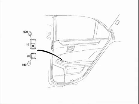 A2129059500 - Mercedes Benz E-Class W212 Seat Heater Switch