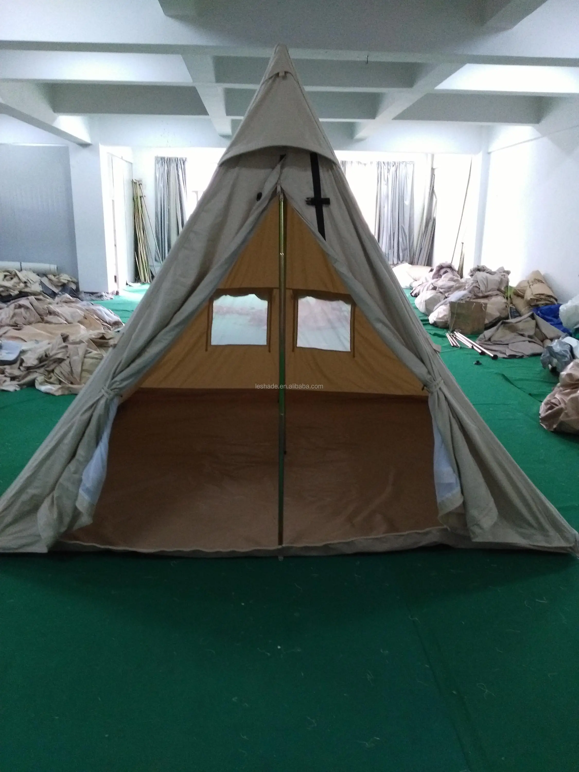 Natural Large Cotton Canvas Wedge Tent - Buy Wedge Tent,Large Canvas ...