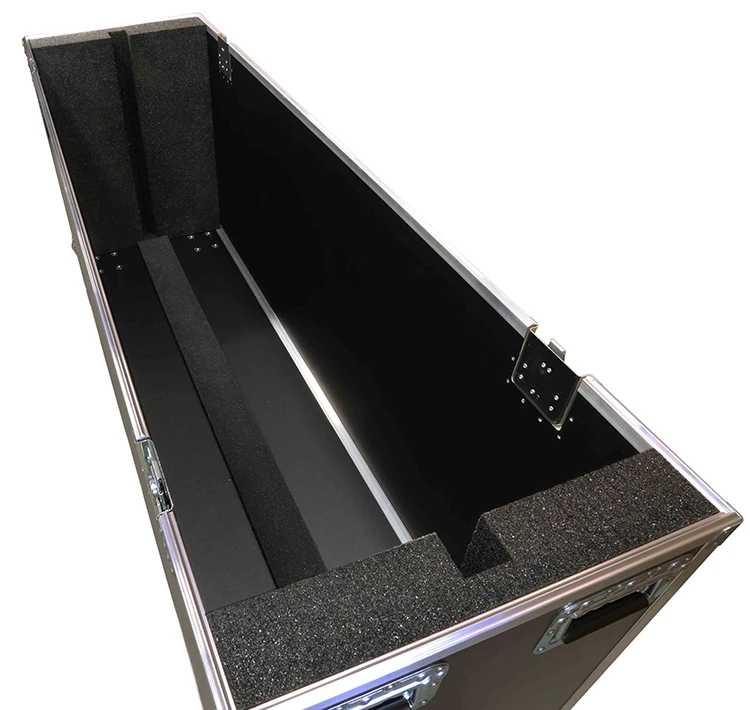 Aluminum Travel Road TV Flight Case 75 Inch LED TV Case