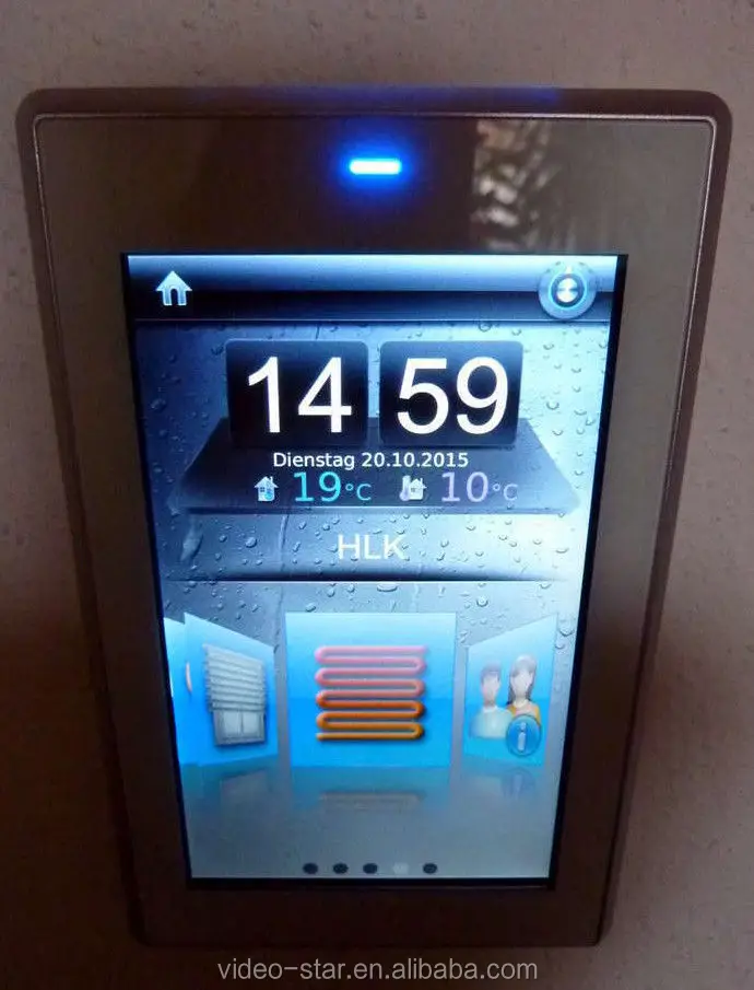 2018 Gvs K-bus Knx Eib New 3.5 5 Inch Touch Panel Knx Touch Screen In ...