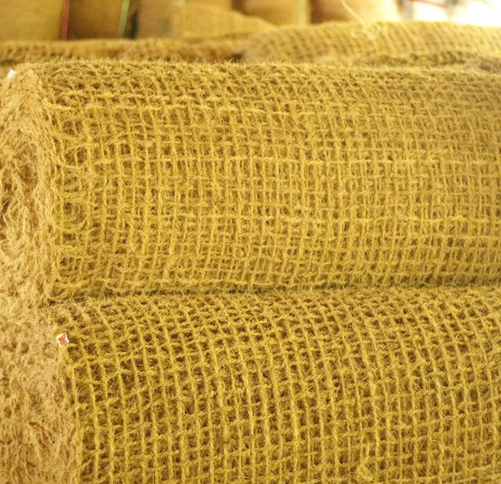 COIR NET/ COCONUT FIBER MESH from Vietnam for Erosion Control