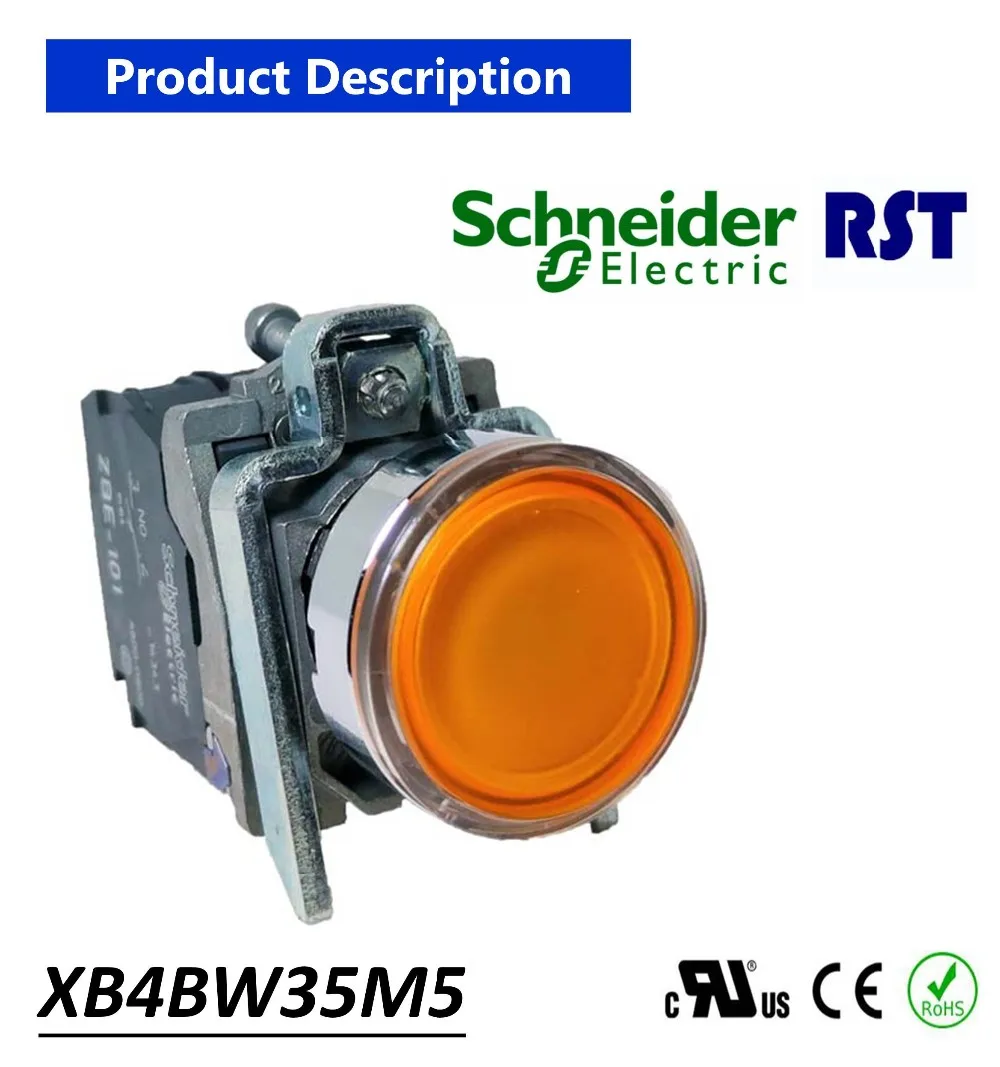 Schneider Xb4ba11 22mm 1no White Metal Push Button Switches - Buy ...