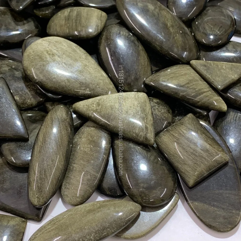Natural Gemstone Golden Obsidian - Buy Mexican Obsidian,Obsidian For ...