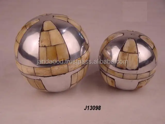 Bone Inlay Decorative Balls Available In All Sizes And Colors Handmade ...