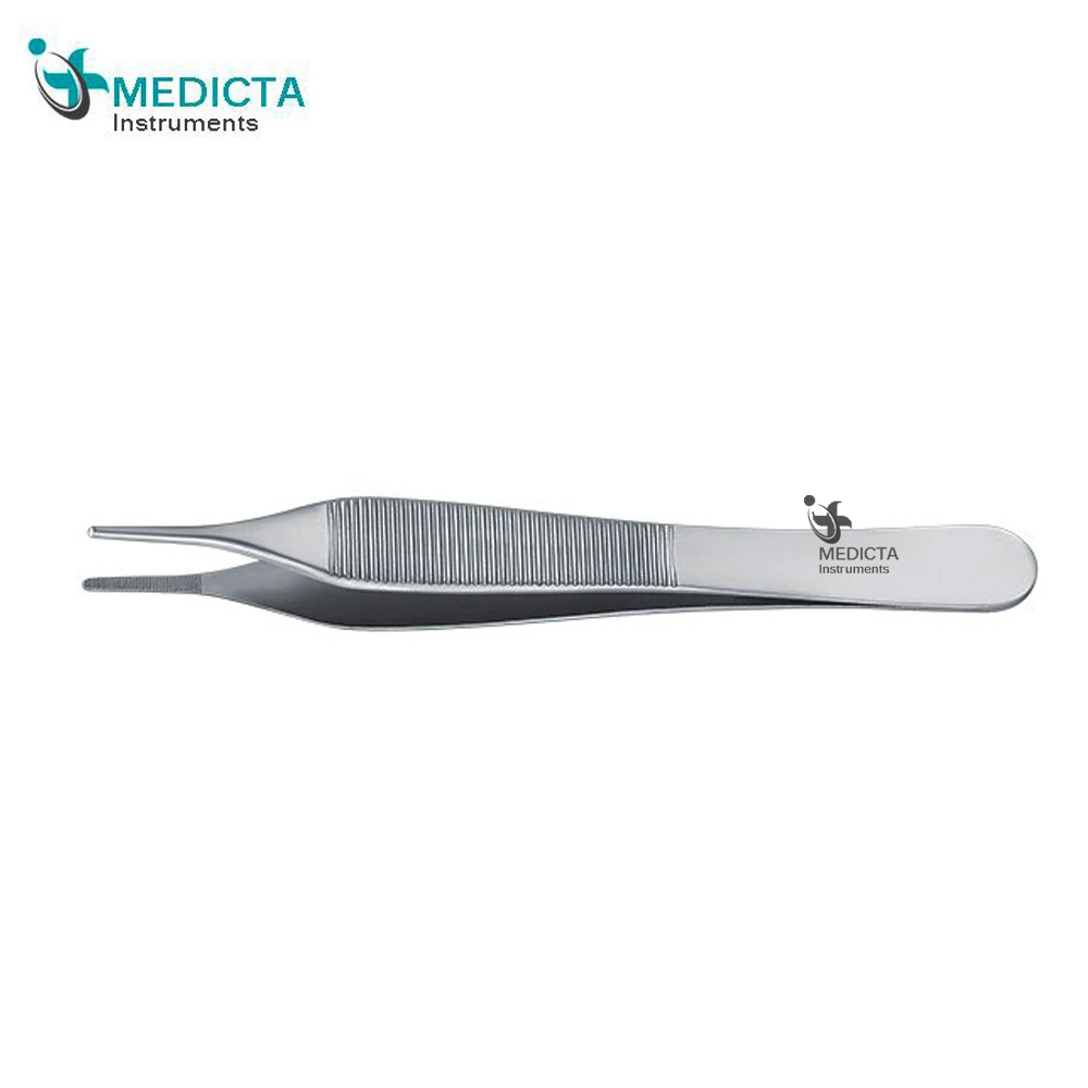 Adson Tissue Forceps 1x2 Teeth 12cm - Plastic Surgery Instruments - Buy ...