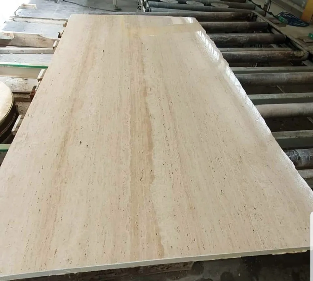 2024 Transparent Resin Fillled Vein Cut Travertine Slabs Made In Turkey Natural Stone Flooring ...