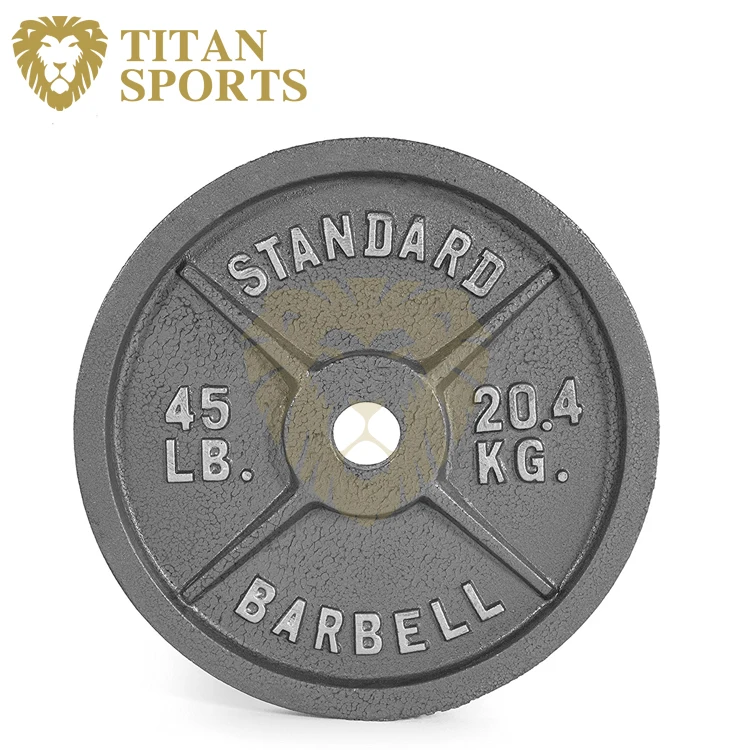 100LB Cast Iron Weight Plates for Strength Training & Fitness - OEM