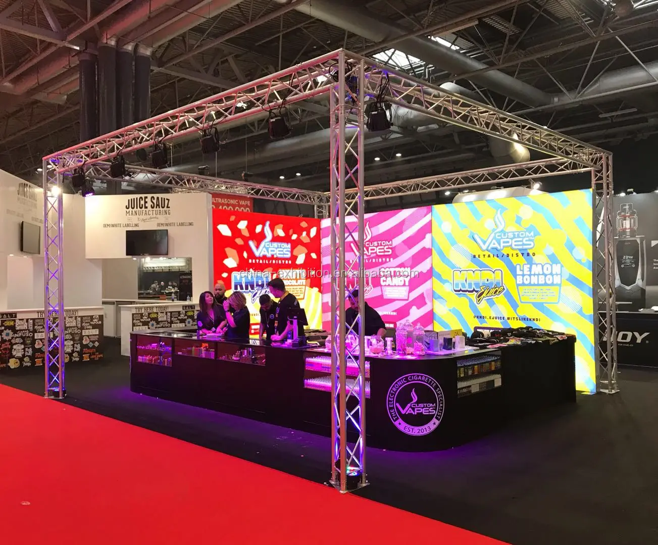 Tianyu Outdoor Booth Display - Easy Set up Dj Stage Truss