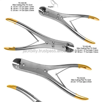 Wire Pin Cutting Pliers Tc,Orthopaedic Instruments,Surgical Instruments ...