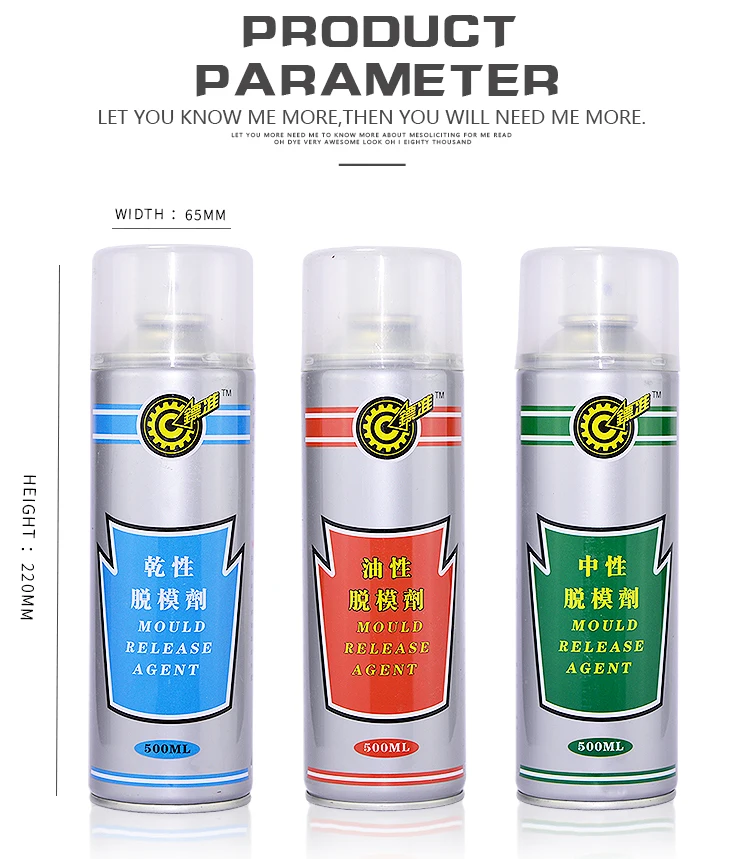 Mold Release Agent Spray - 500ml Silicone Spray for Mold Mitigation and ...