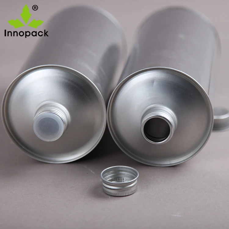 Cone Top Round Tin Can 1 Liter for Oil Storage - Innoapck