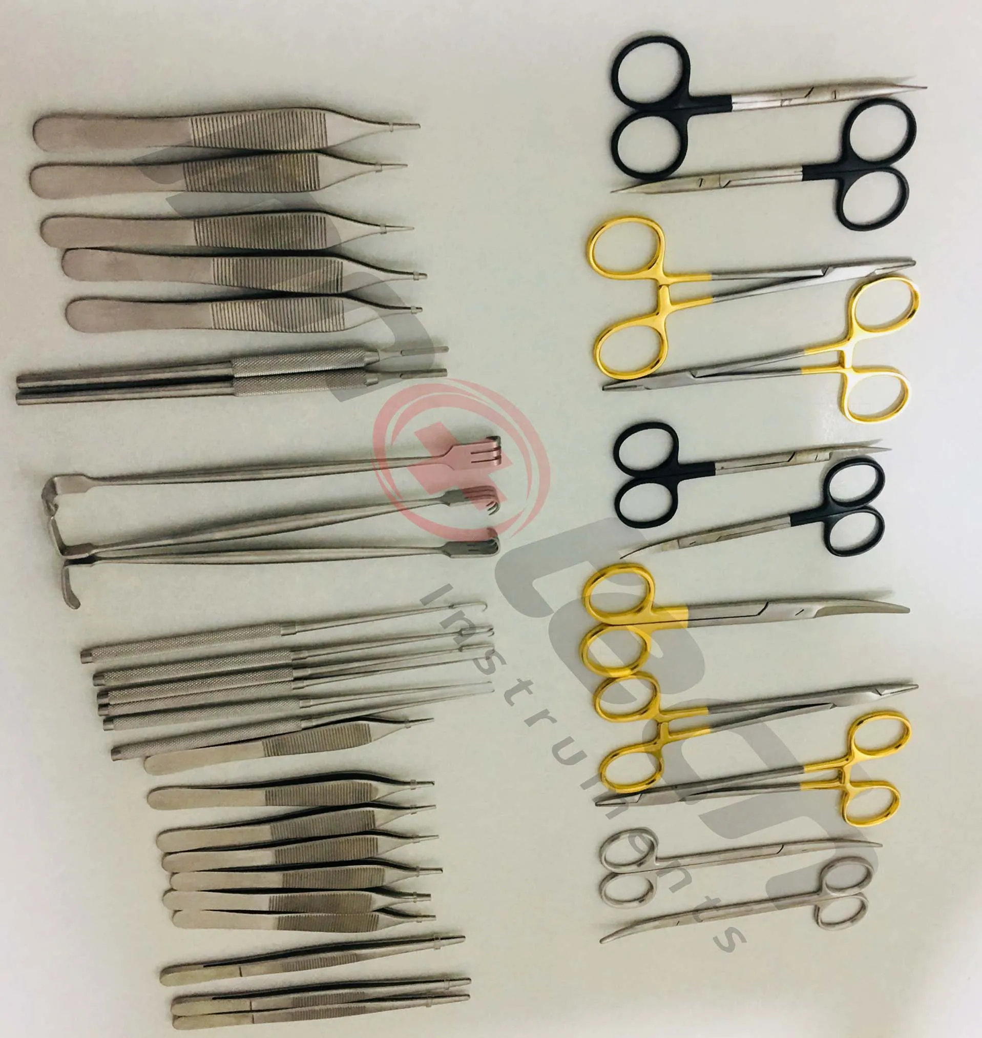 New Plastic Surgery Basic Set Kit Of 37 Pcs General Surgery Plastic ...