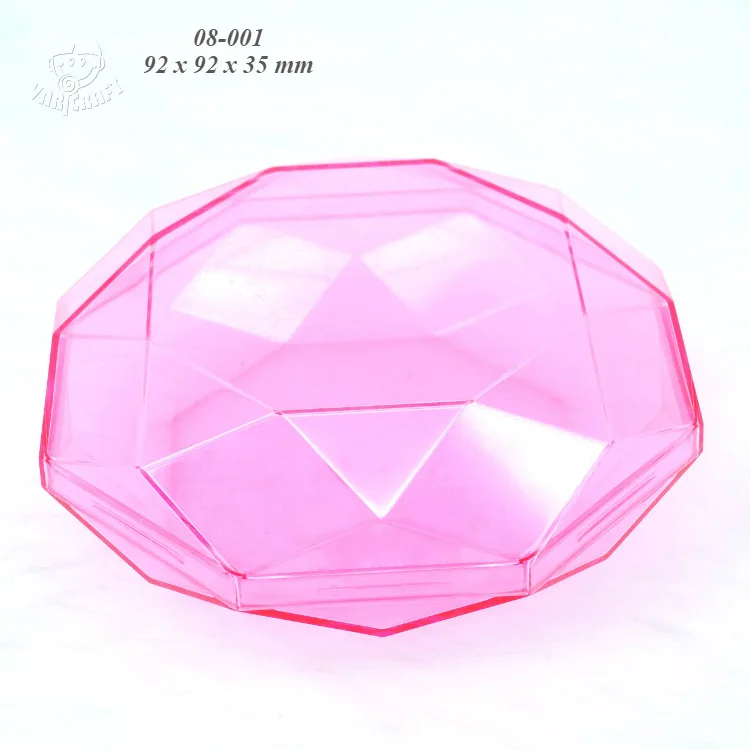 35 Mm Clear Gem Shape Plastic Container Wholesale - Buy Clear Gem Shape ...