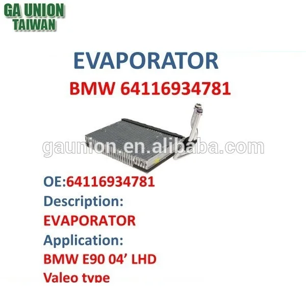 Evaporator 64116934781 For Bmw E90 04' Lhd - Buy Evaporator,64116934781 ...