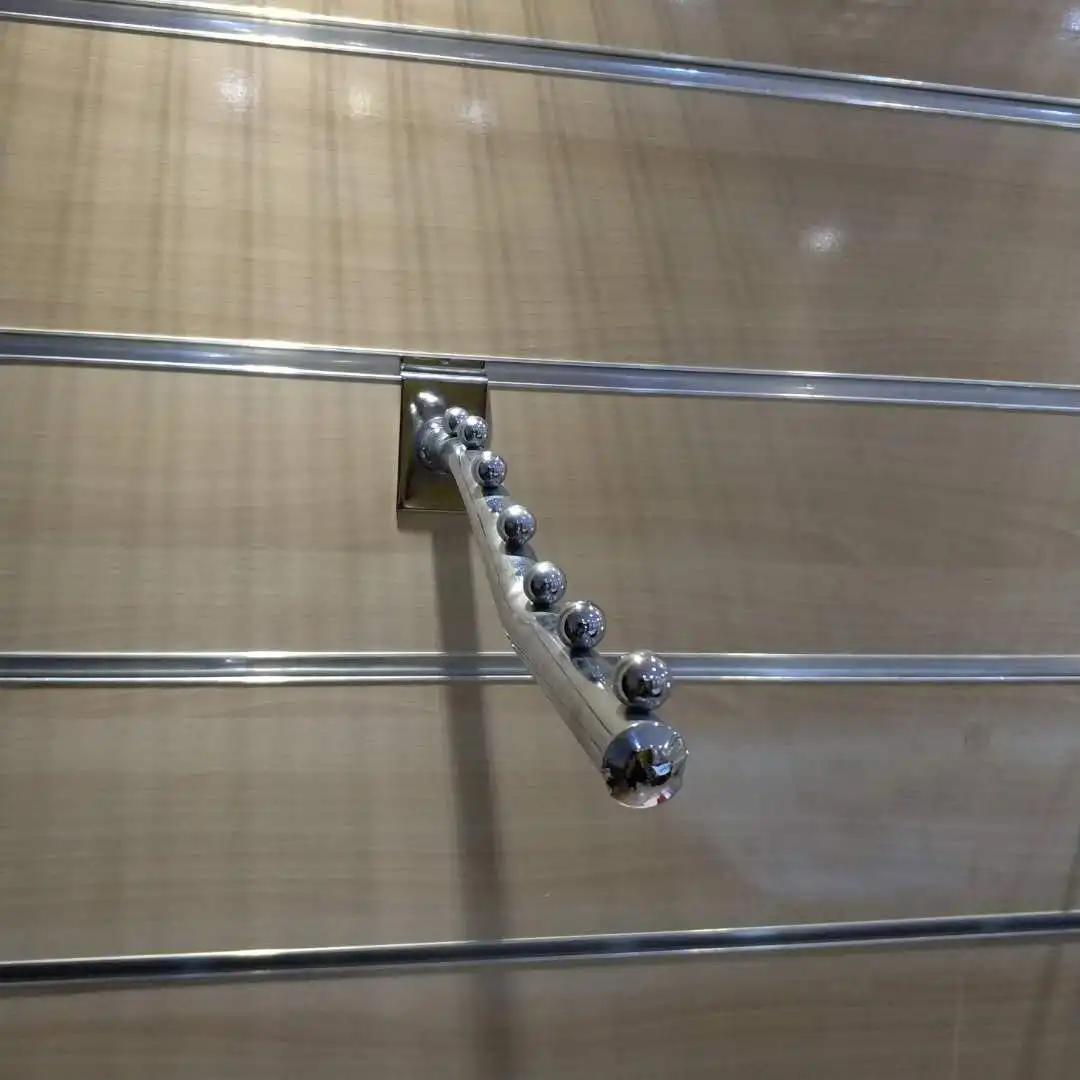 Slatwall Metal Chrome Clothes Hanging Display Hooks - Buy Slatwall ...