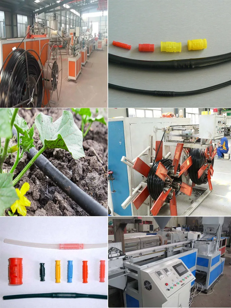 Inline Circle Emitter Drip Irrigation Hdpe Hose 10-16mm Agriculture ...