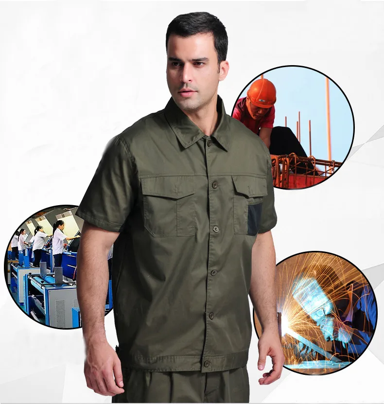 2017 Al Por Mayor Industrial Trabajadores Smock Ropa Mantenimiento ...