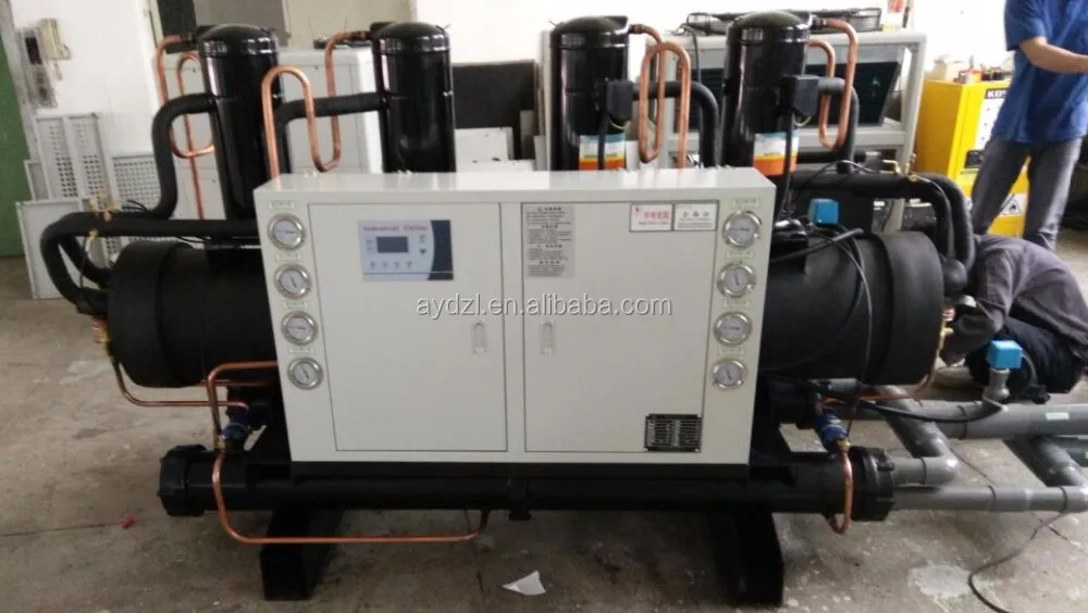 40 Hp 35 Ton 130 Kw Water Cooled Water Chiller - Buy Water Chiller ...