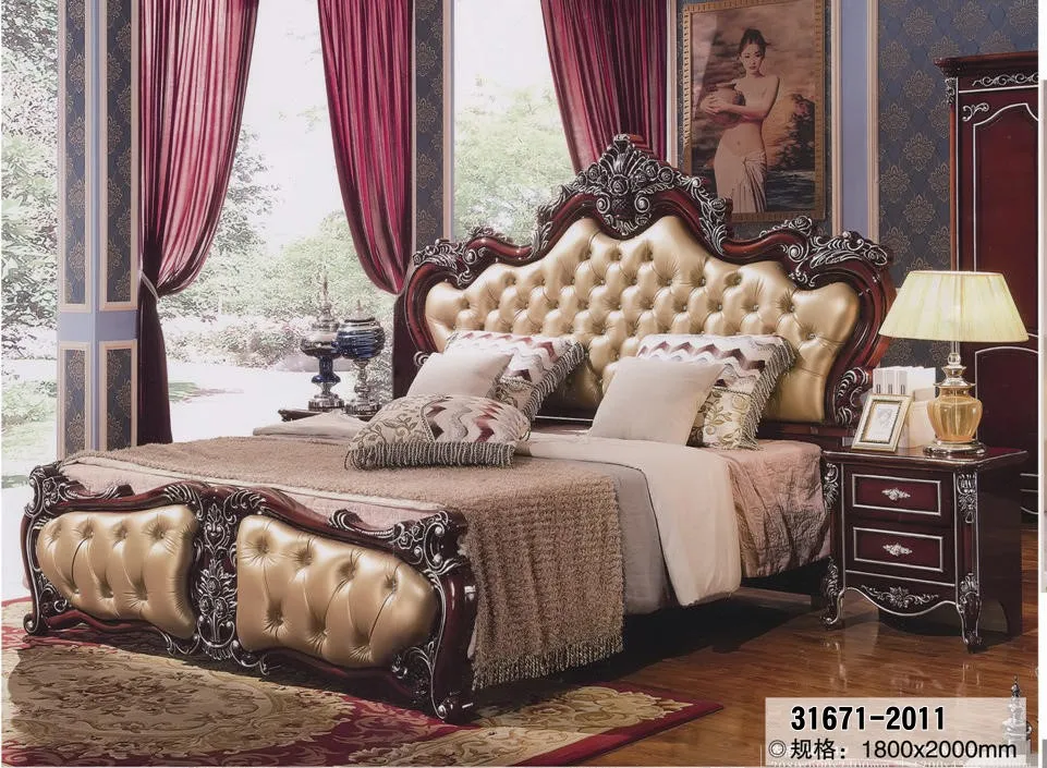 31671-2002 High Quality European Classical Antique Bedroom Furniture ...