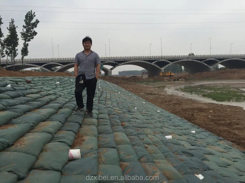 Manufacture Direct Geobags For Retaining Walls Slope Stabilization Erosion Control Site ...