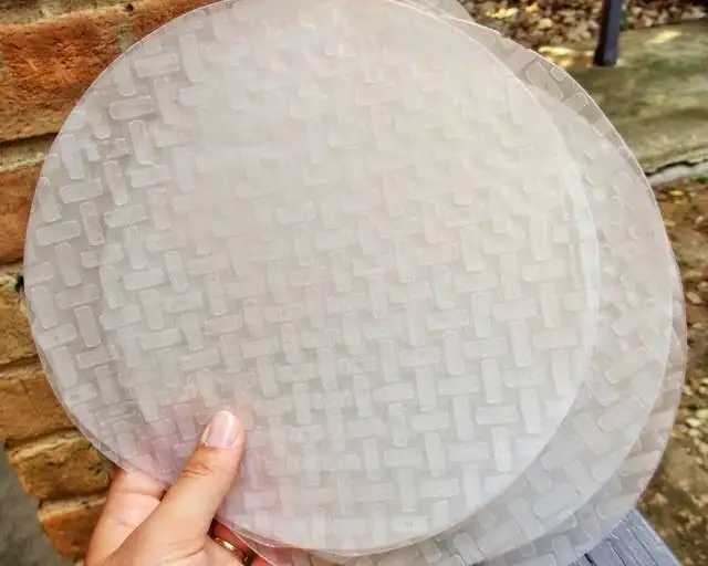 Plain White Rice Paper - Decoupage Design Ideas