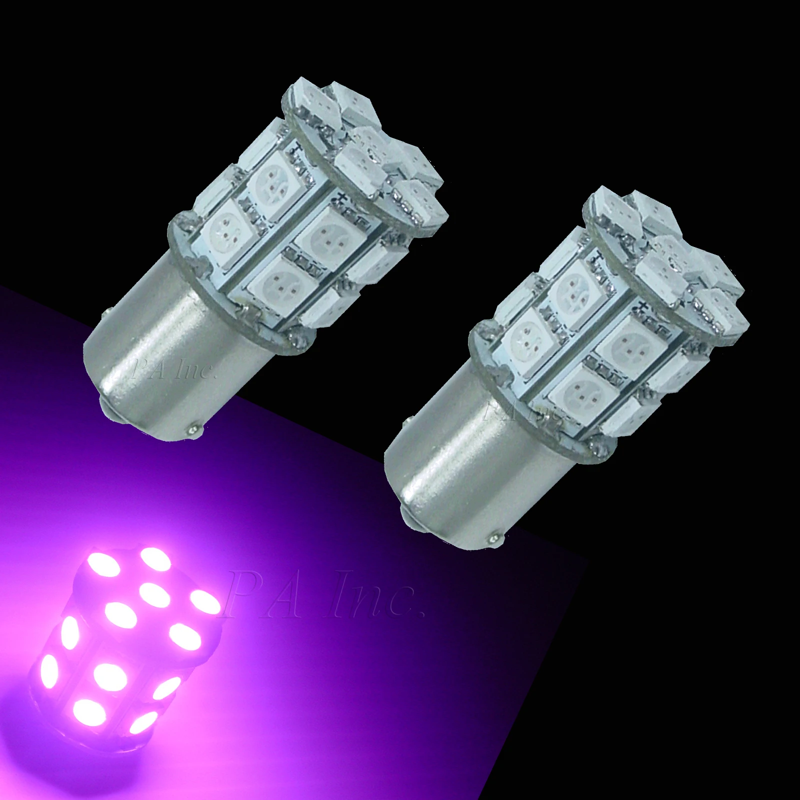 20smd 1156 Ba15s Bau15s 5050 Led For Auto Car Sidelight Marker Light ...