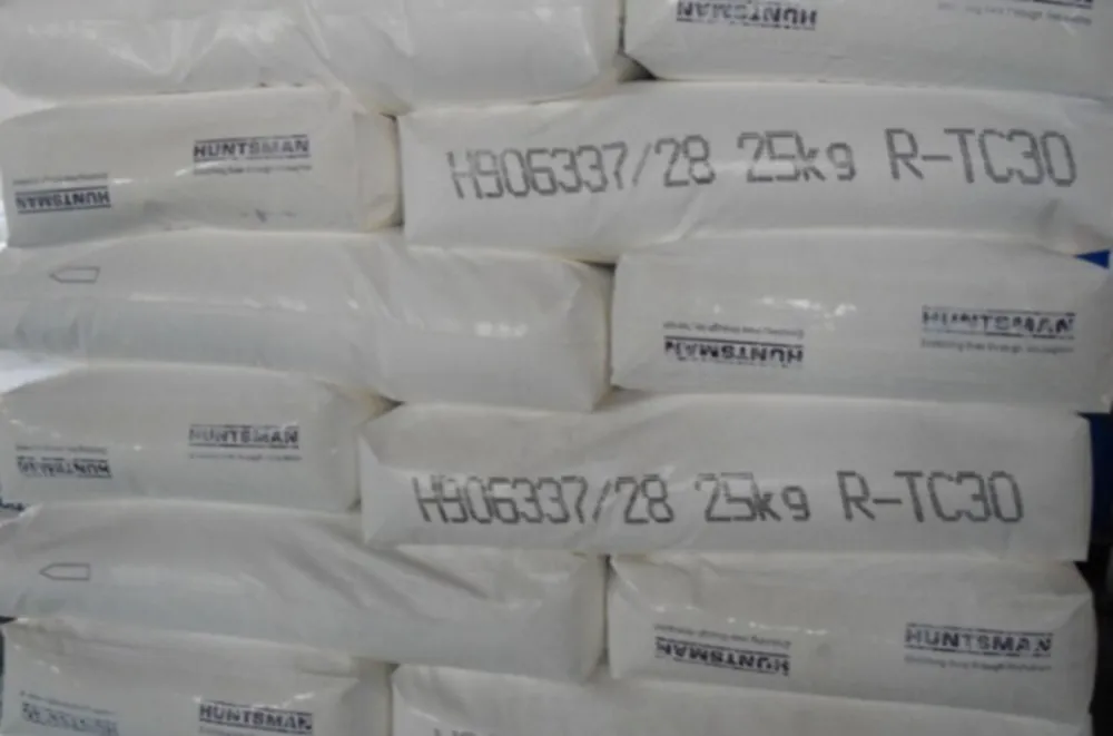 Rutile Grade White Powder Titanium Dioxide Pigment Huntsman R-tc30 Tio2 ...