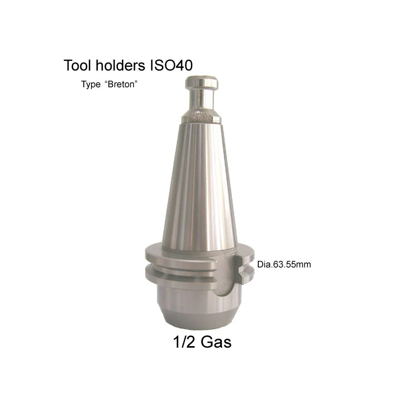 Tool Holders Iso40 Breton 1/2 Gas Cnc Tool Holder Bt40 - Buy Grinding ...