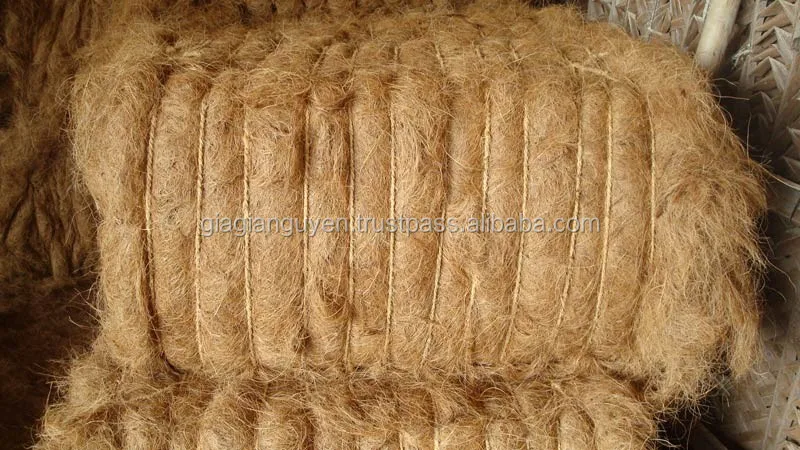 COIR FIBER BALE - Sustainable Coconut Husk Fiber from Vietnam