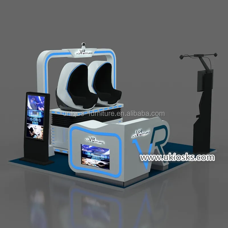 Attractive Retail 3D VR Experience Kiosk for Shopping Mall