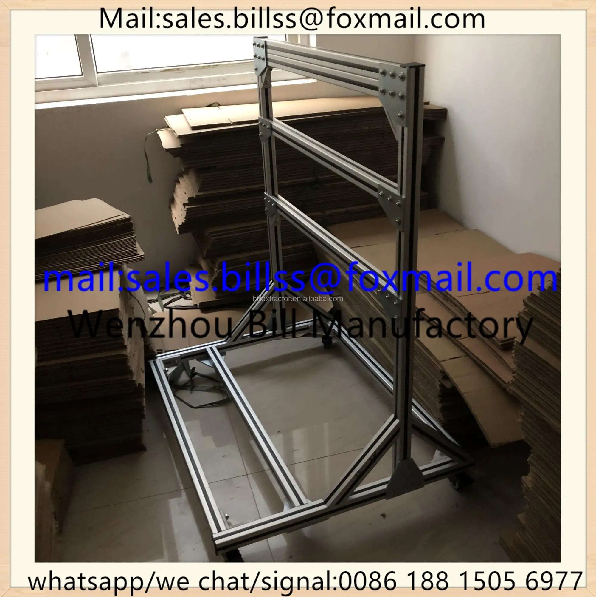 Detachable Aluminium Alloy Frame Extraction Rack Use Closed Loop ...