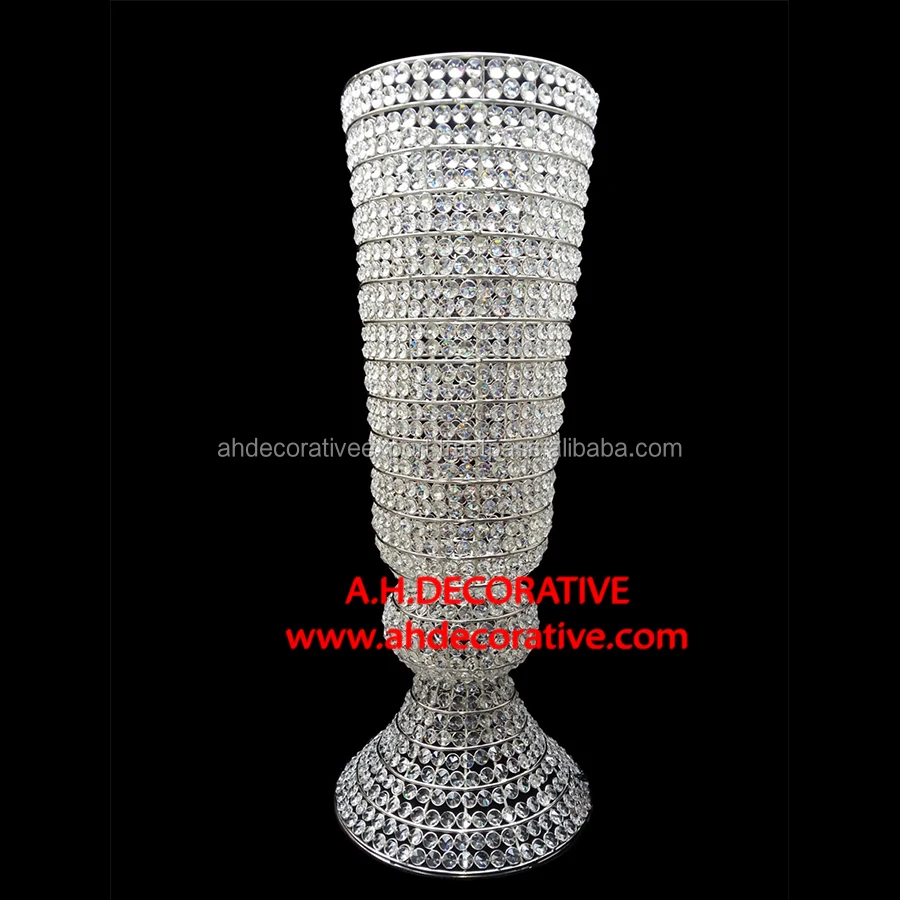 Crystal Flower Vase Heavily Casted - Buy Small Crystal Flower Vase ...