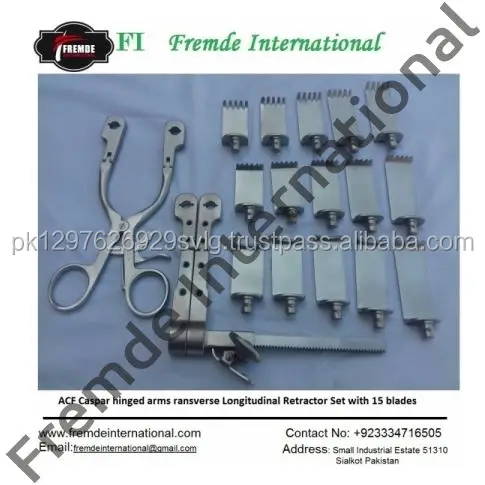 Knee Arthroscopy Instruments SET - ACL Reconstruction Tools